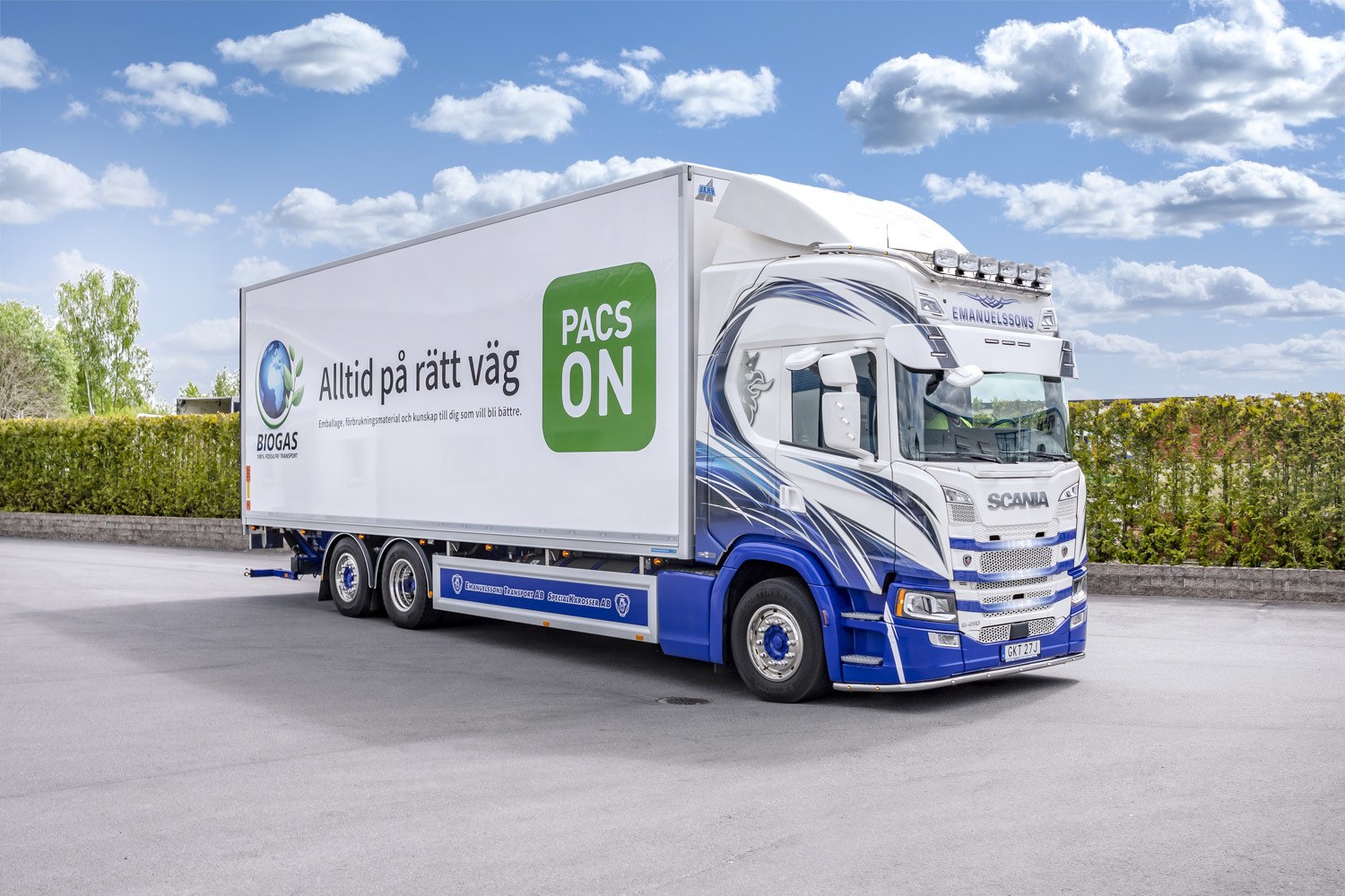 Hållbara transporter, lager och logistik - Emanuelssons Transport