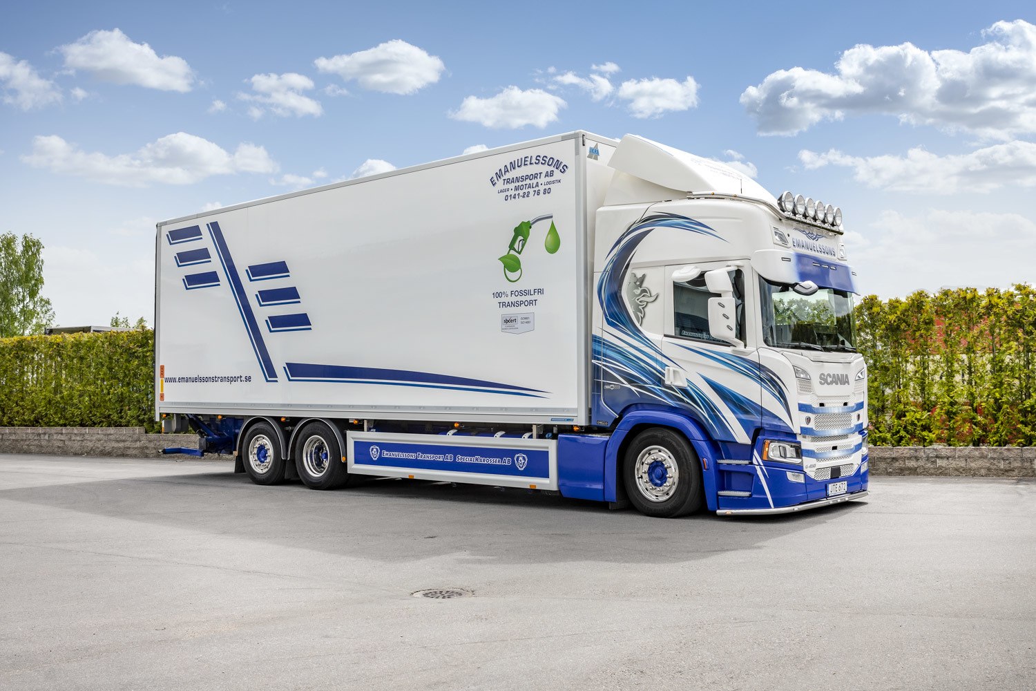 Hållbara transporter, lager och logistik - Emanuelssons Transport