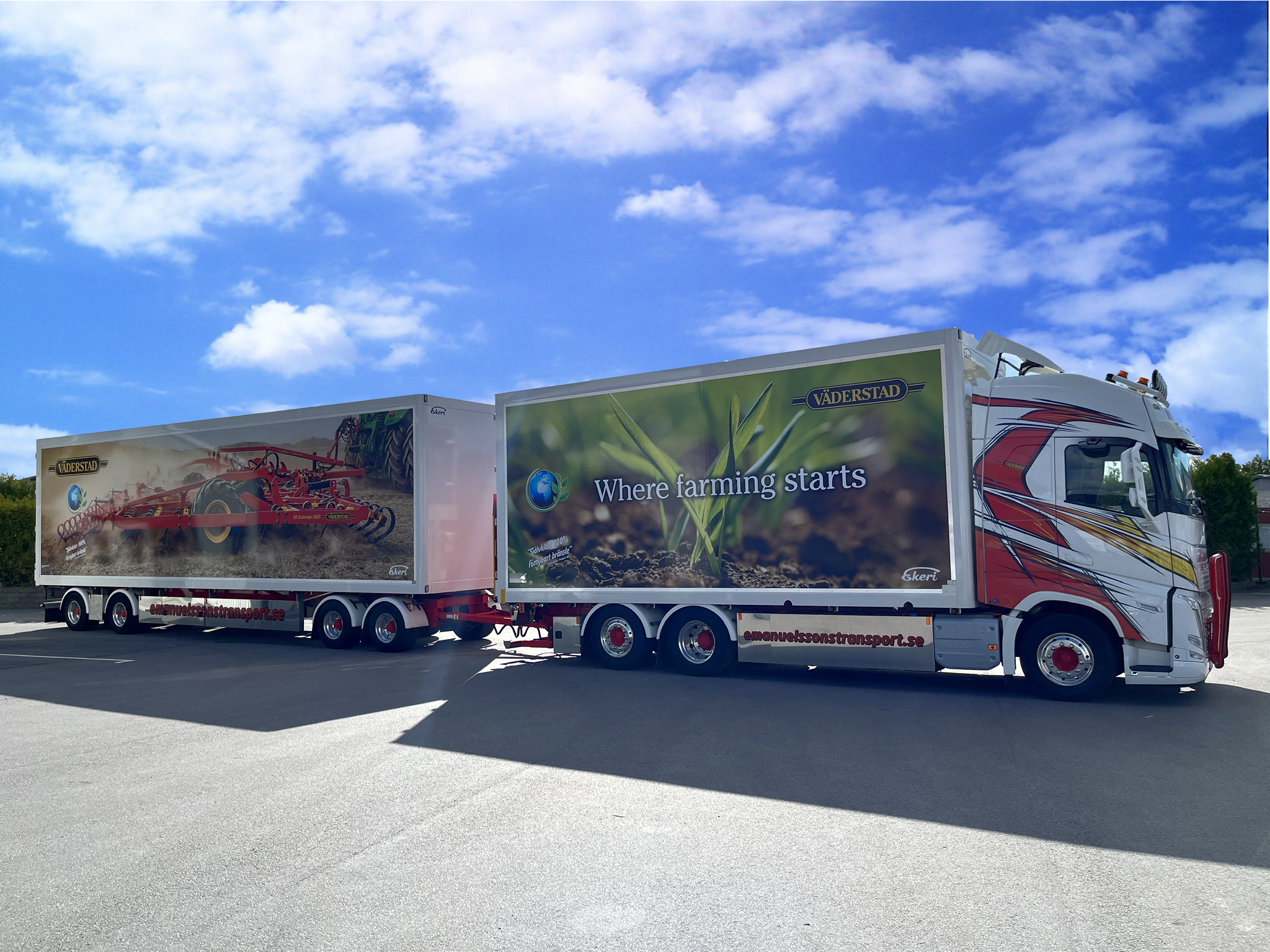 Hållbara transporter, lager och logistik - Emanuelssons Transport