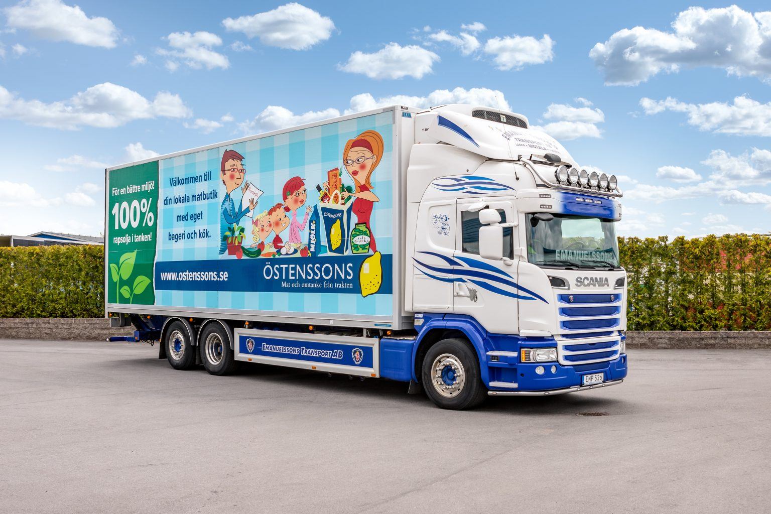 Hållbara transporter, lager och logistik - Emanuelssons Transport